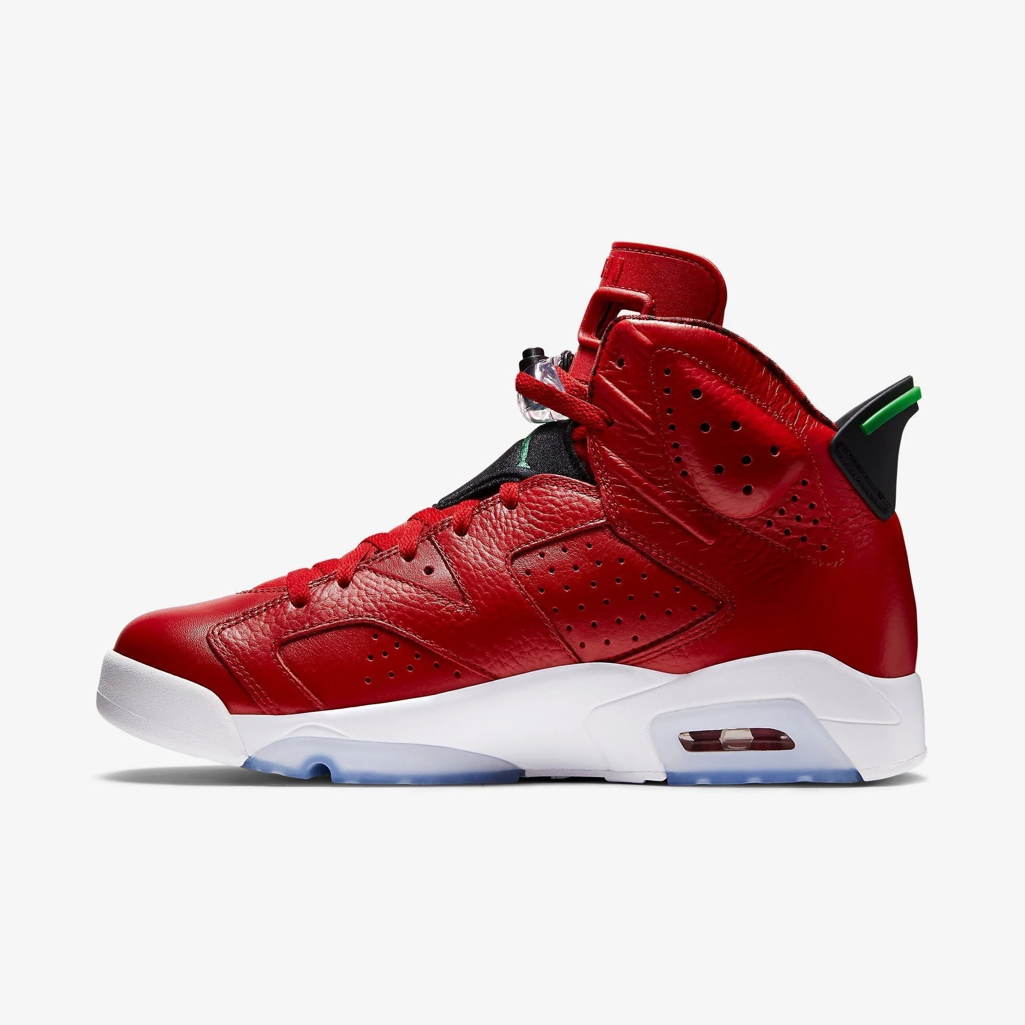 Nike Mens Air Jordan 6 Retro Spizike "History of Spizike" Red Green ...