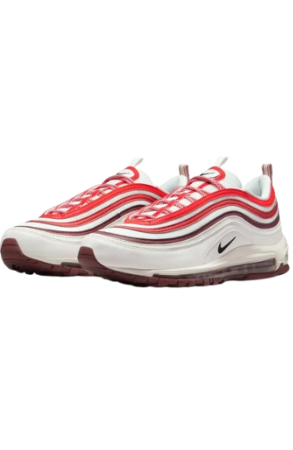 Nike Mens Air Max 97 Running shoes Size 13 Color Summit White/Dark Team Red/Dragon Red/Black ...