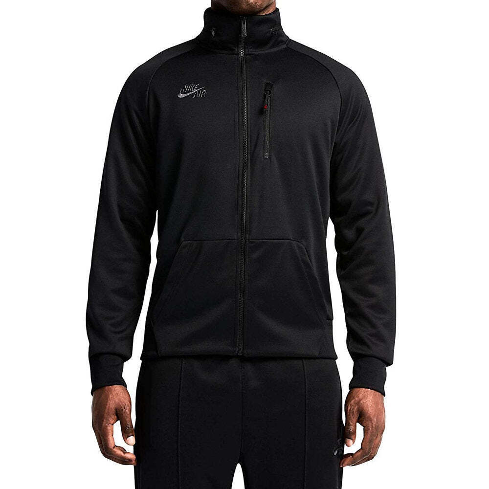 Nike Mens Crossover Warm Up Track Jacket Size-Small Color-Black ...