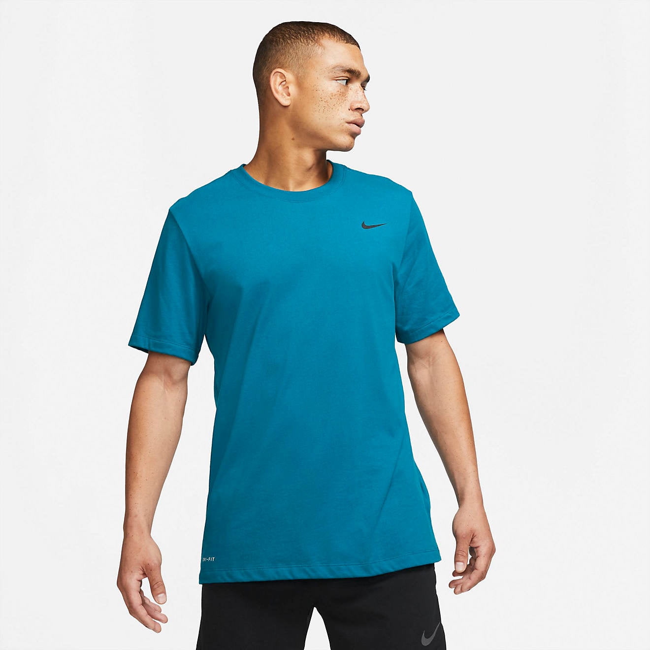 Nike Mens Dri-fit Training T-Shirt,Green Abyss/Mean Green,M - Walmart.com