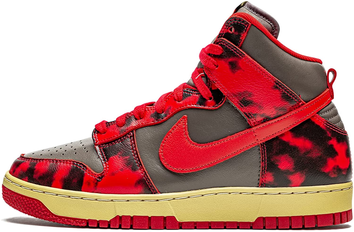 Nike Dunk High Acid Wash Nike Dunk High 1985 SP Red Acid Wash Mens Size ...