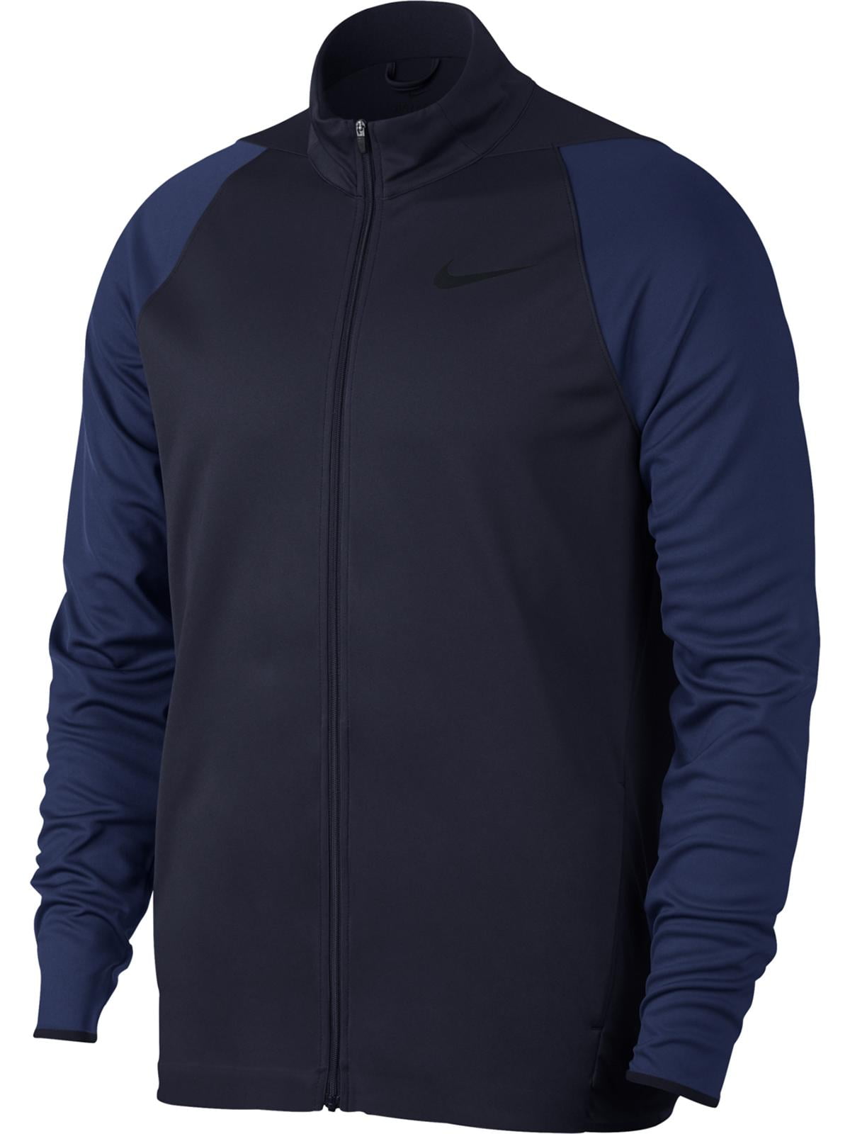 Nike Mens Fitness Workout Track Jacket - Walmart.com