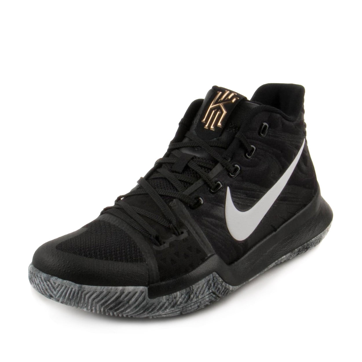 Nike Mens Kyrie 3 BHM Black/White 852415-001 - Walmart.com