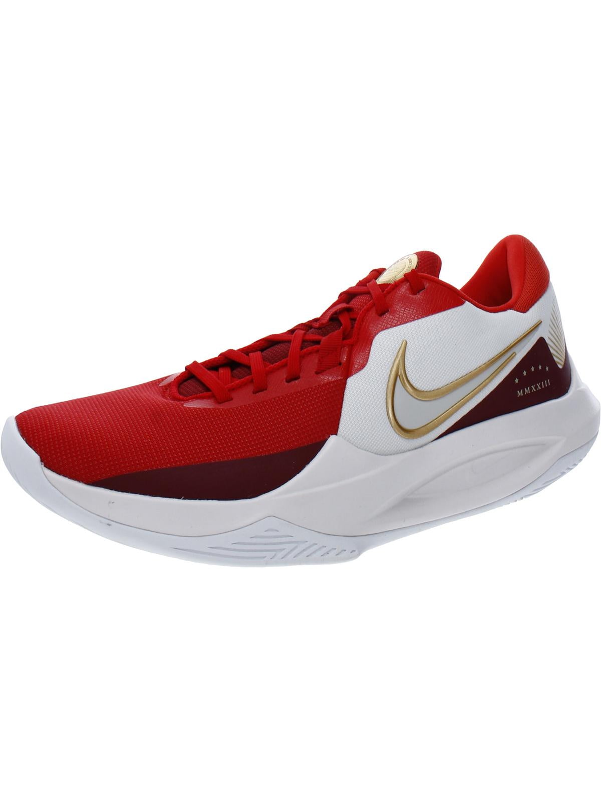 Nike Mens Precision VI Fitness Gym Basketball Shoes Red 11 Medium (D ...