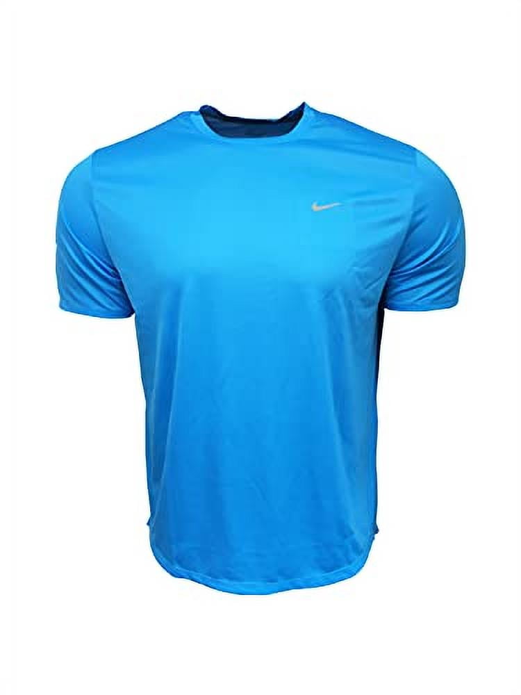 Nike Mens Running Shirt Blue XL 387012-417 - Walmart.com