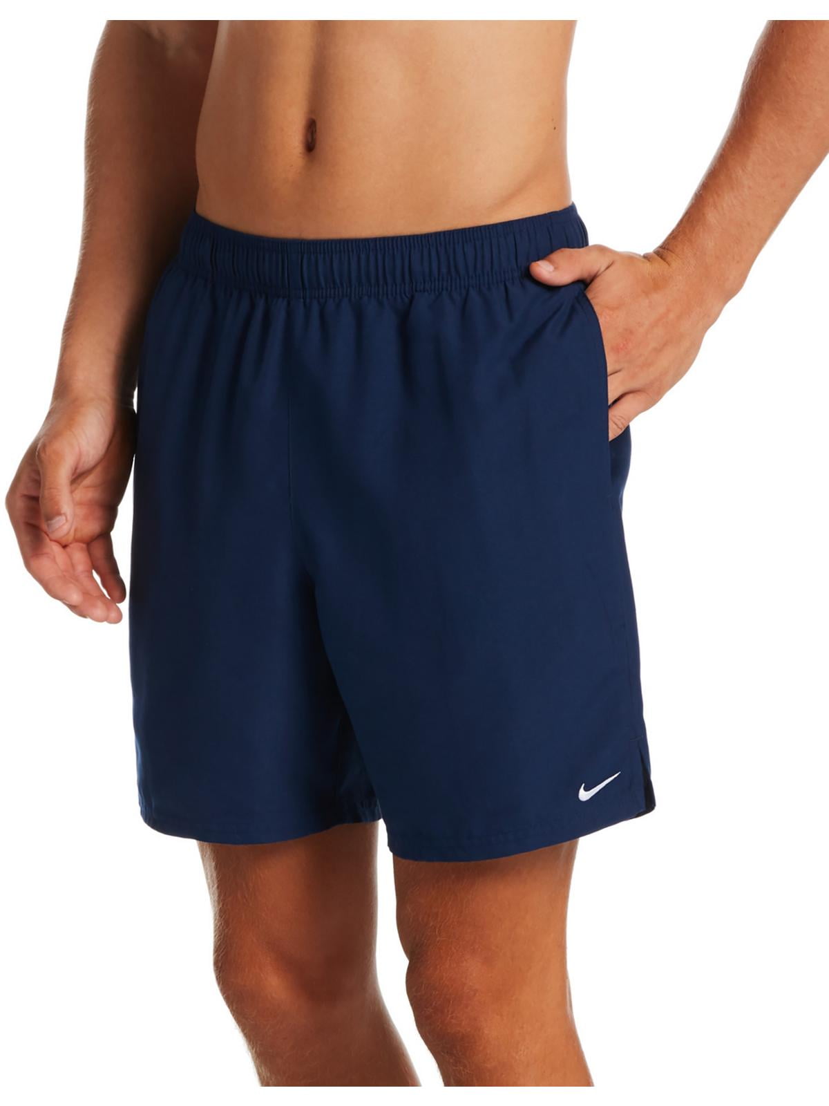 Nike Mens Solid Polyester Swim Trunks - Walmart.com