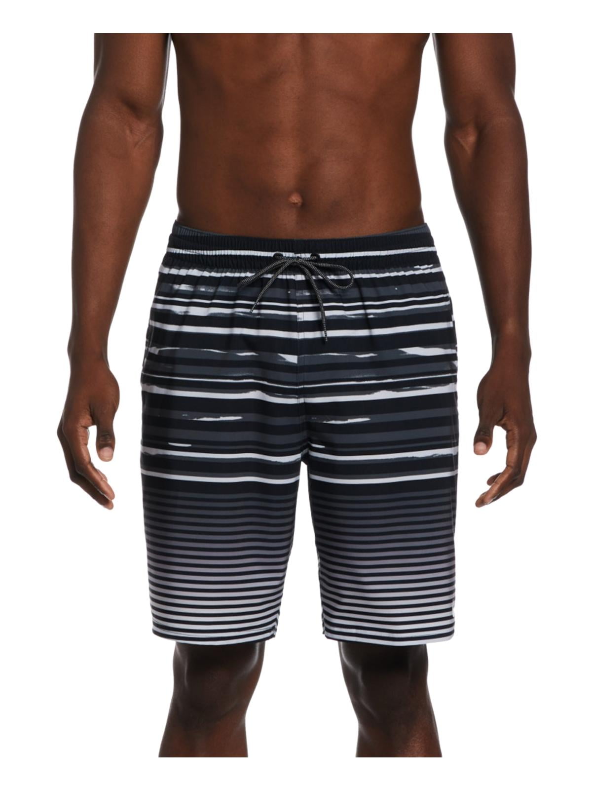 Nike Mens Striped Polyester Swim Trunks - Walmart.com