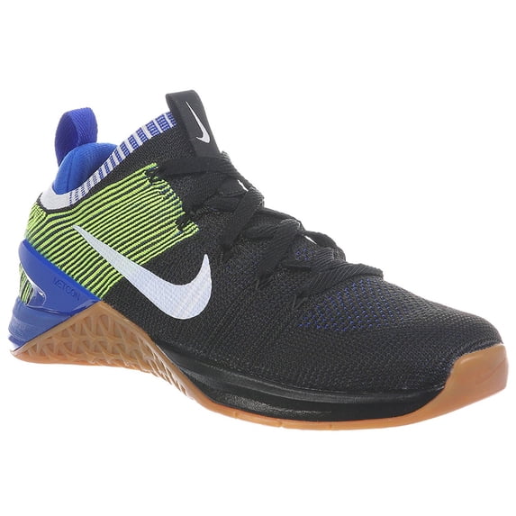 Nike Metcon DSX Flyknit 2 Training Shoe, Black/White-Racer Blue-Volt ...