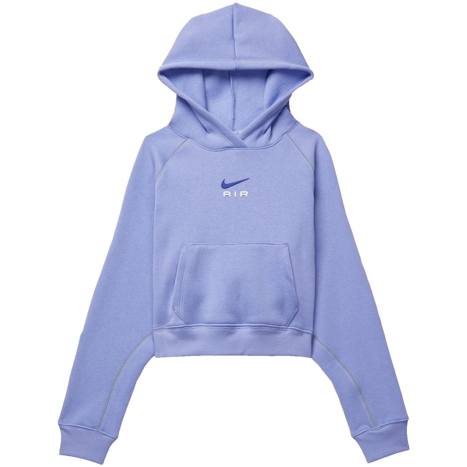Nike NSW Air French Terry Crop Hoodie (Little Kids/FBig Kids) (Girls ...