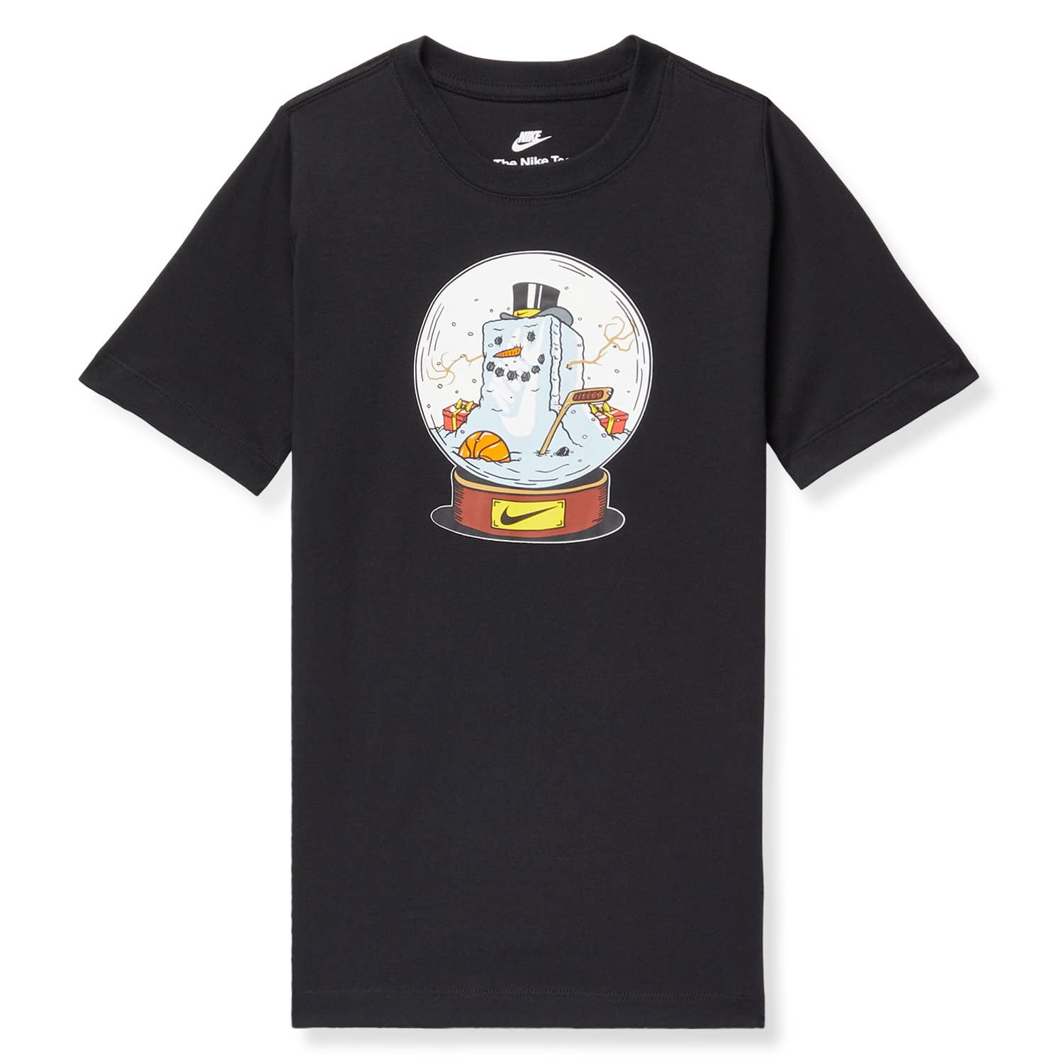 Nike NSW Boxy Tee (Little Kids/FBig Kids) (Boys, Black, LG (14-16 Big ...