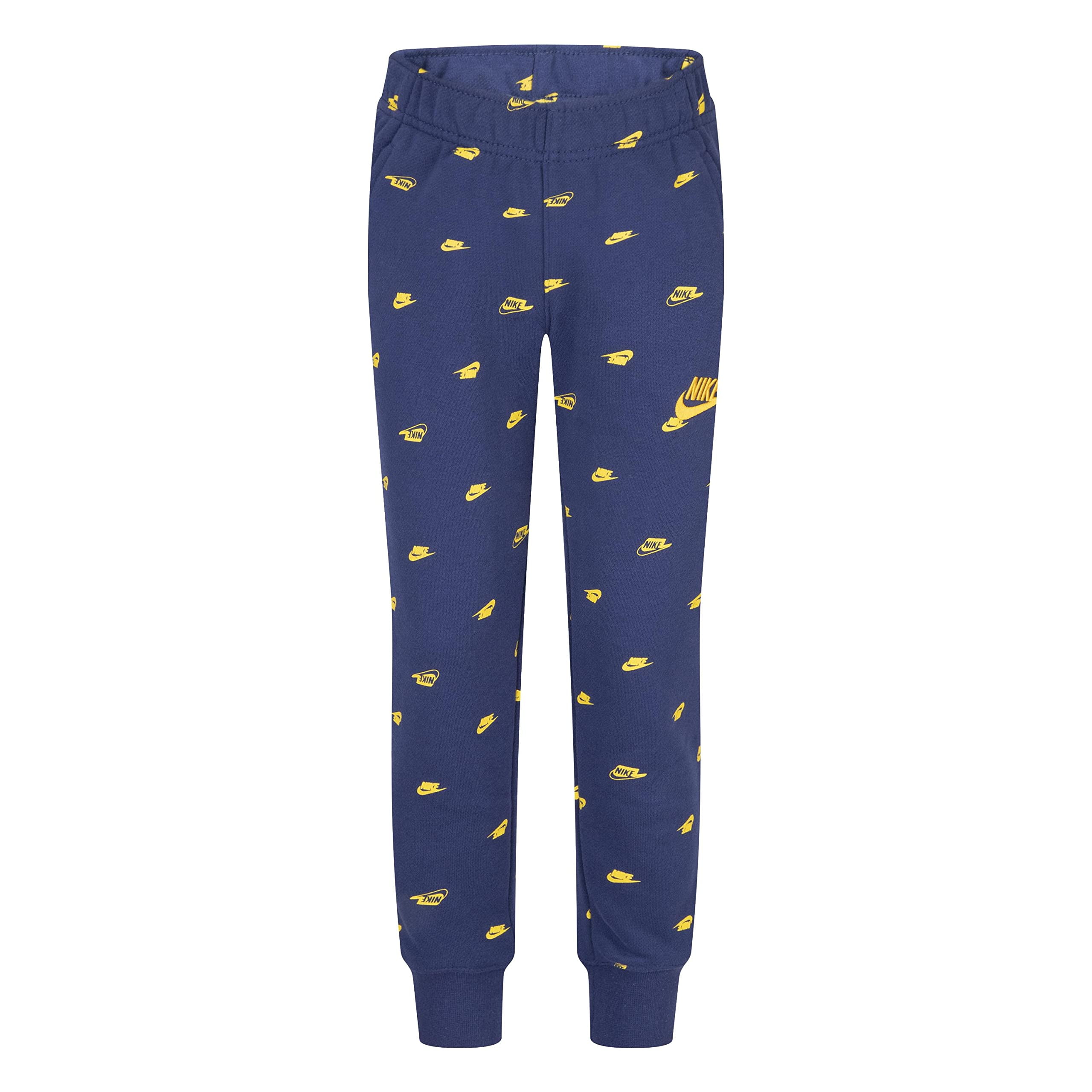 Nike NSW Club All Over Print SSNL Pants (Toddler/FLittle Kids) (Boys ...