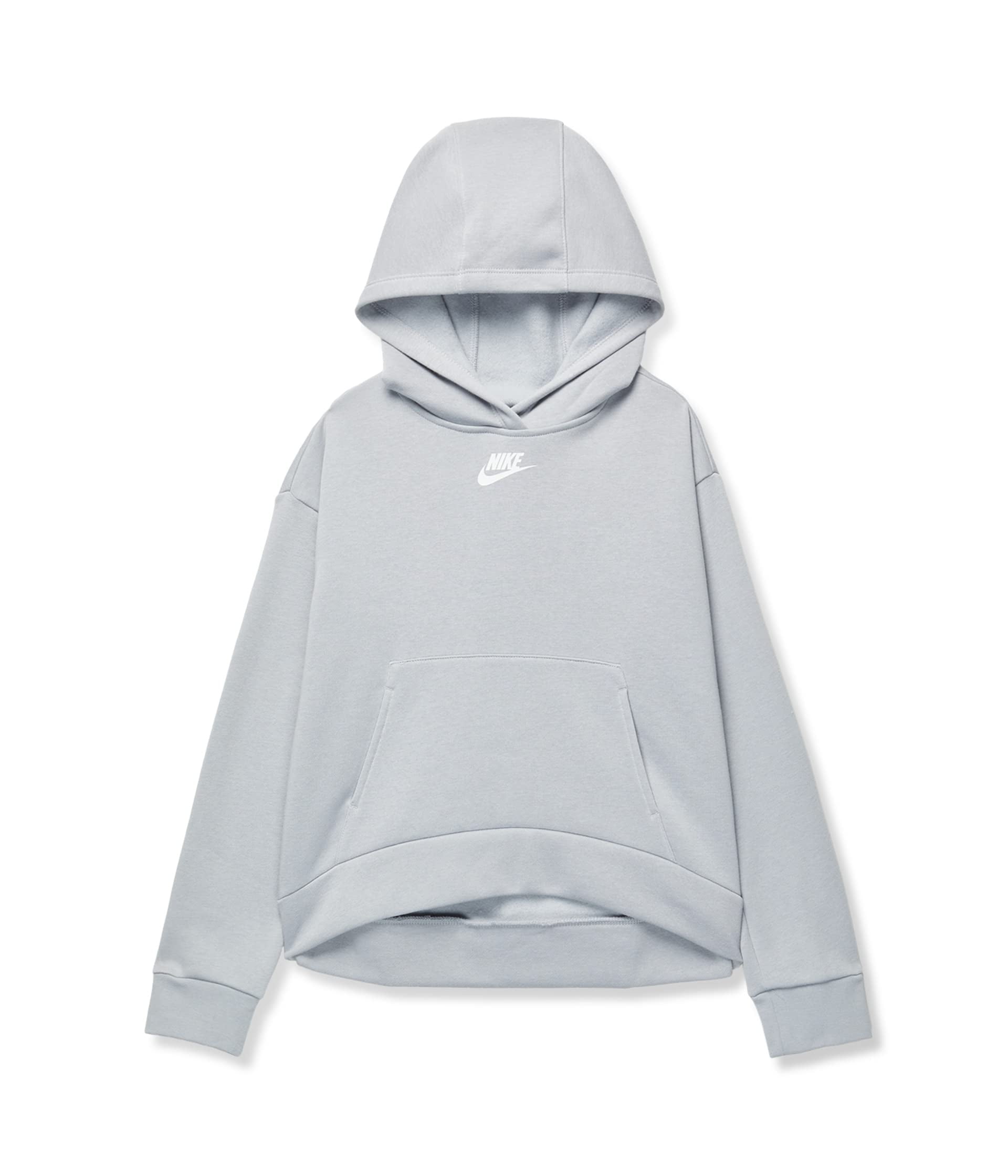 Nike NSW HBR Club Fleece Hoodie (Little Kids/FBig Kids) (Girls, Light ...