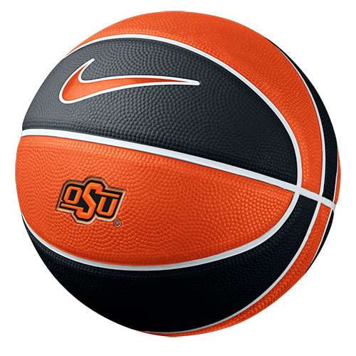 Nike Oklahoma State Cowboys Mini Rubber Basketball - Walmart.com