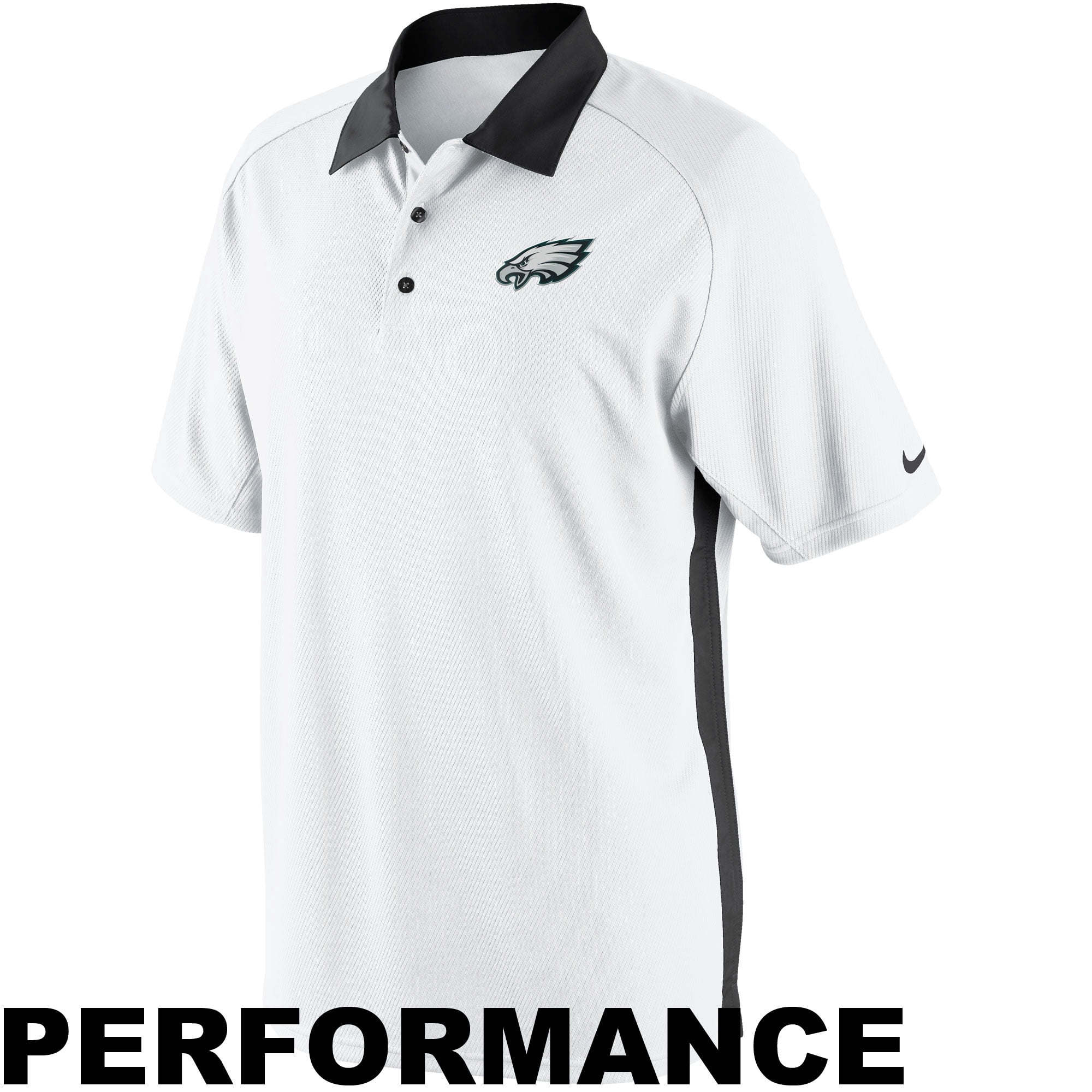 Nike Philadelphia Eagles Coaches Sideline Performance Polo -White ...