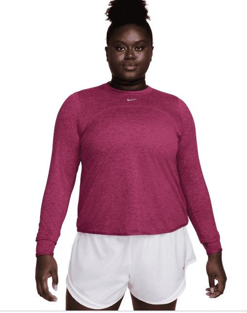 Nike Plus Size Active Dri-fit Swift Element Uv Crewneck - Walmart.com