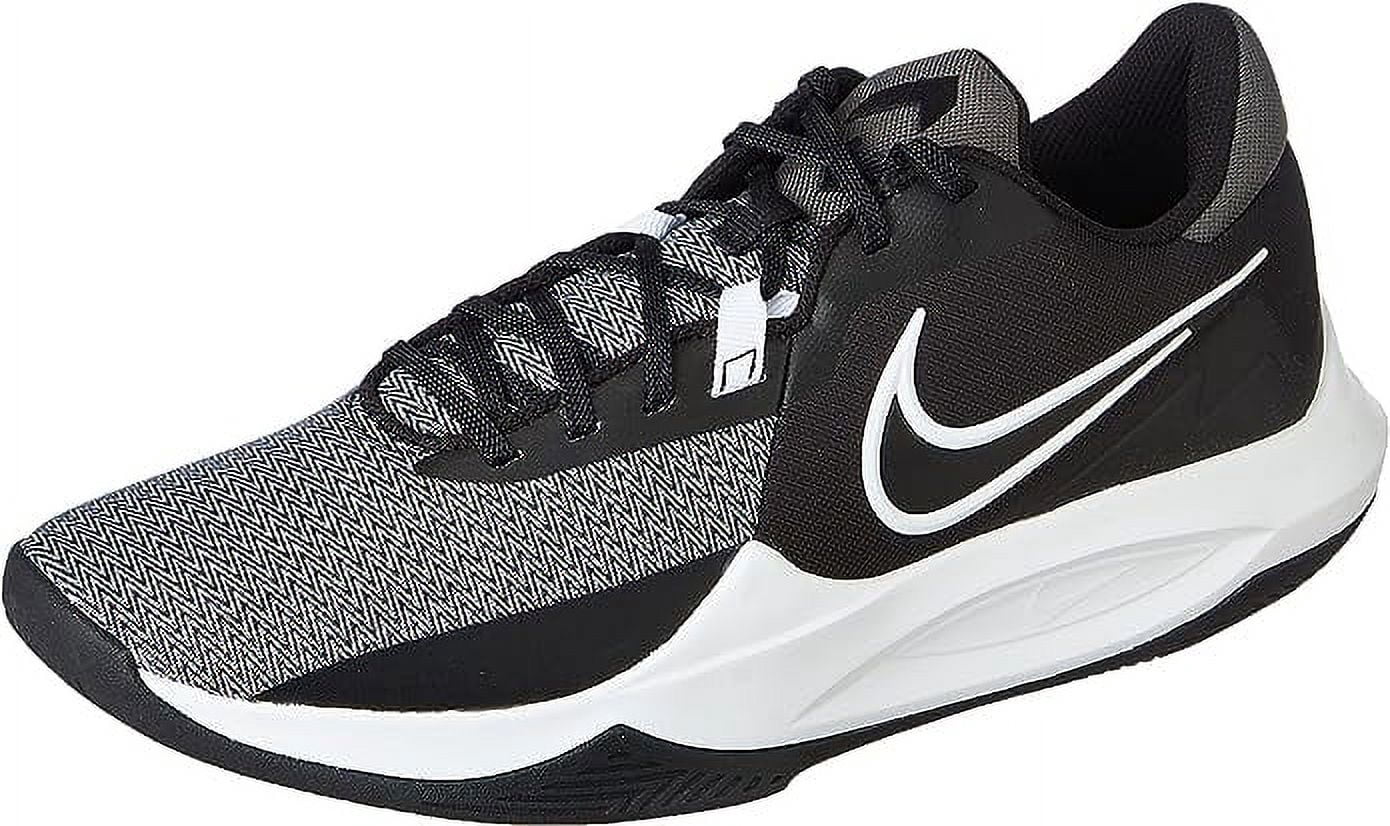 Nike Precision 6 Men's Basketball Shoes Color: Black White Gray Size ...