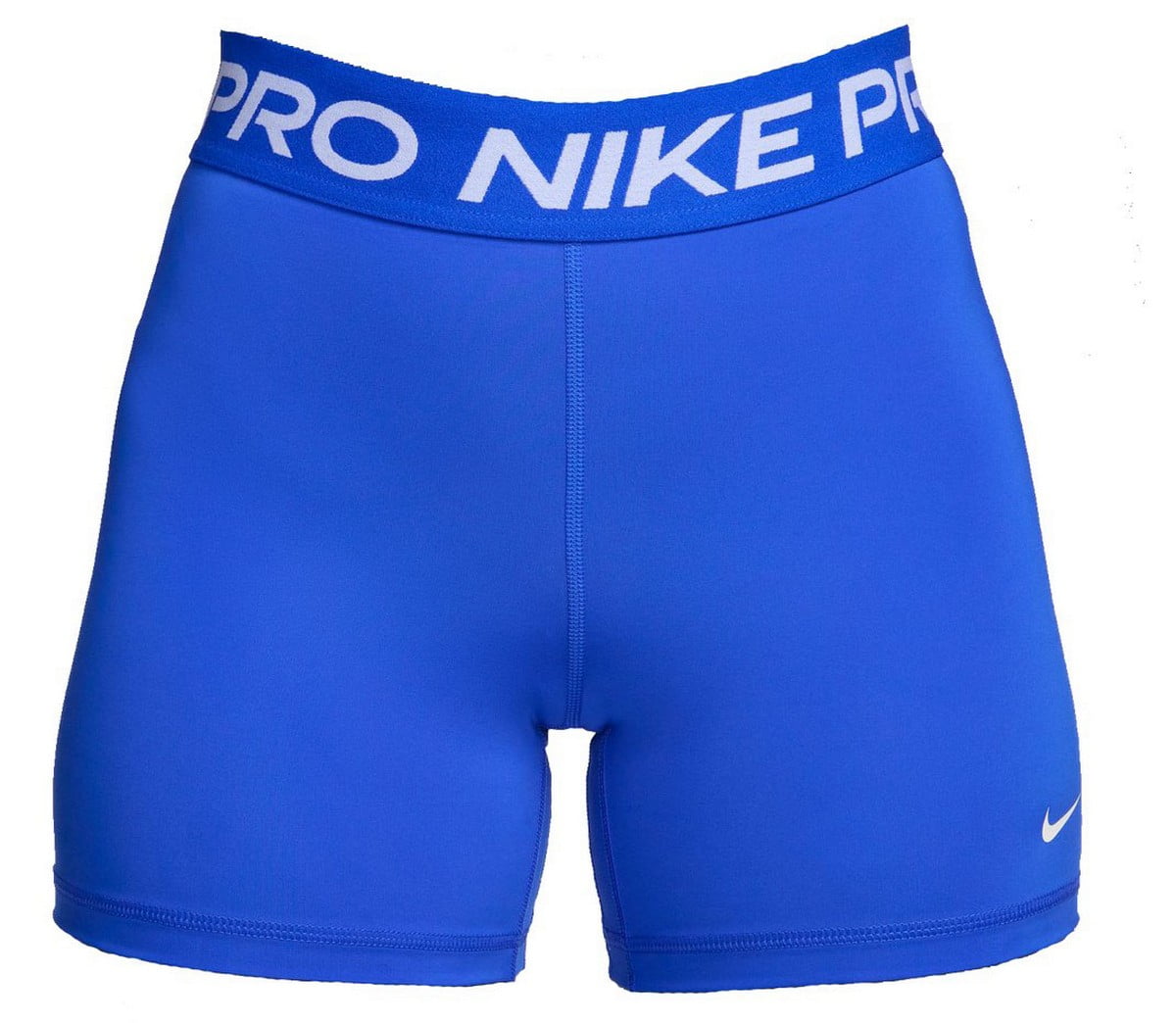 Nike Pro 365 Mid Rise Elastic Waistband Polyester Spandex, Shorts ...