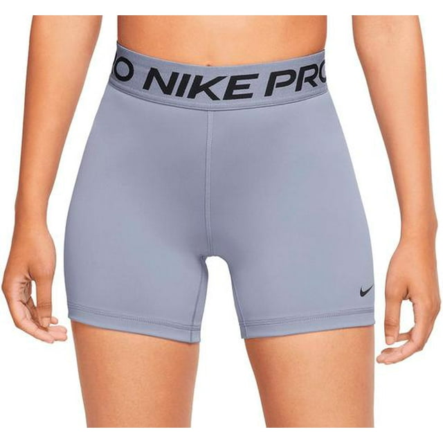 Nike Pro 365 Womens Training Shorts Indigo Haze Black Cz9831 519 Sz