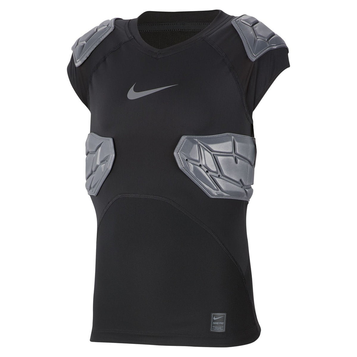 Nike Pro Boy's HyperStrong Football Padded Shirt Black XL - Walmart.com