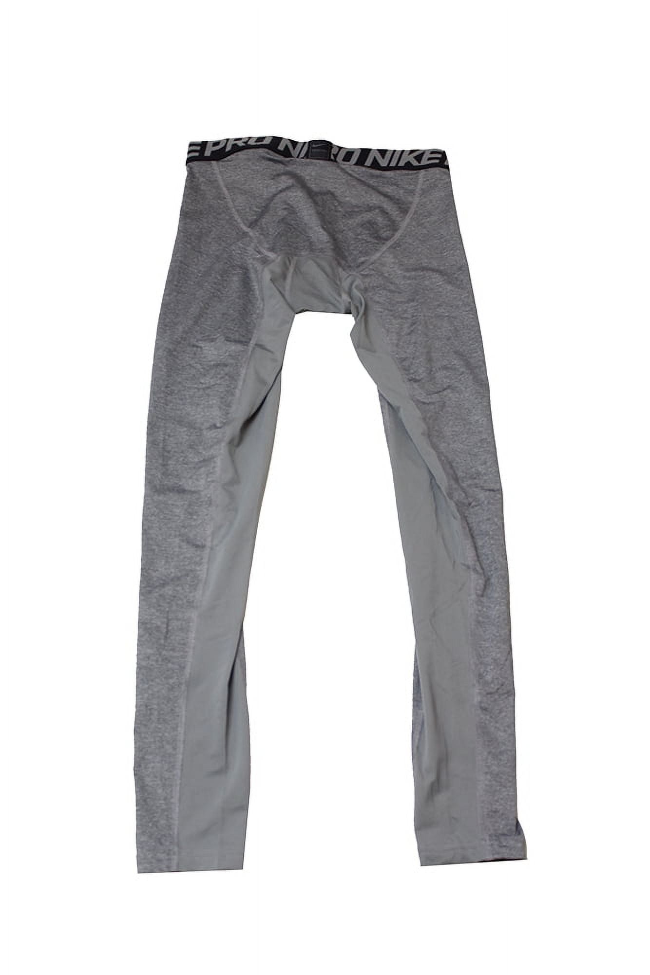 Nike Men’s Pro Cool 3/4 Compression Tights 703082-091 Carbon Heather ...