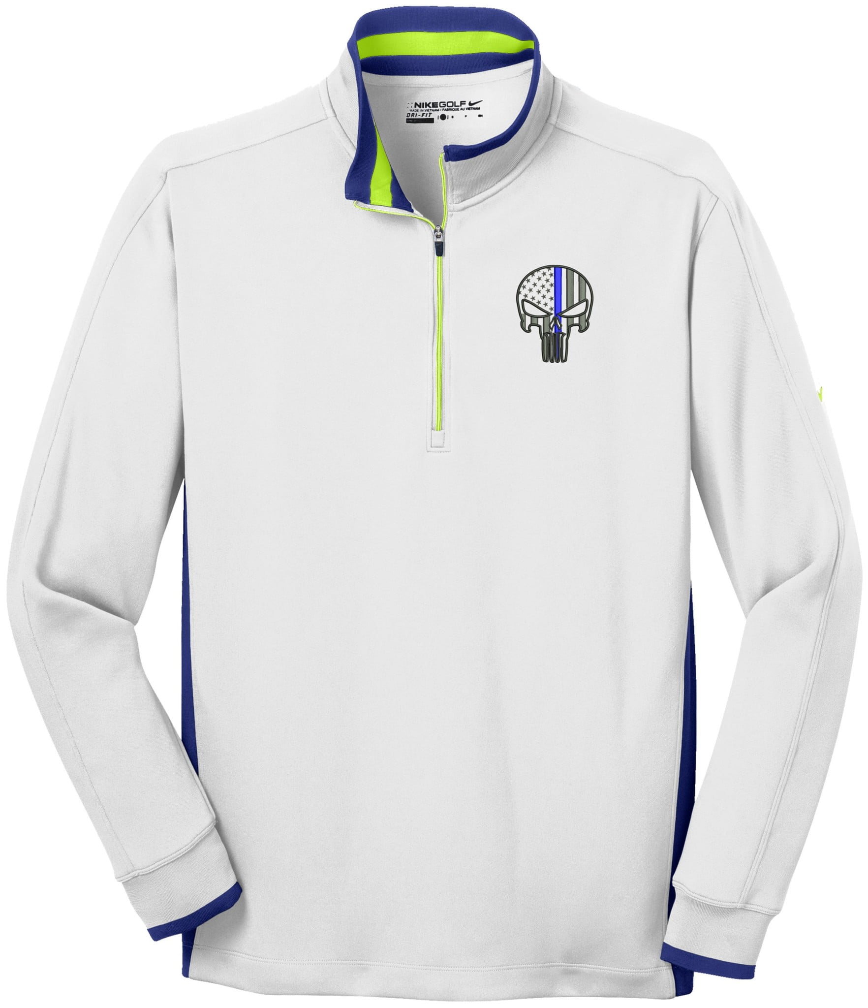 Nike Punisher Blue Line Cover Up 1/2 Zip 578673 - Walmart.com