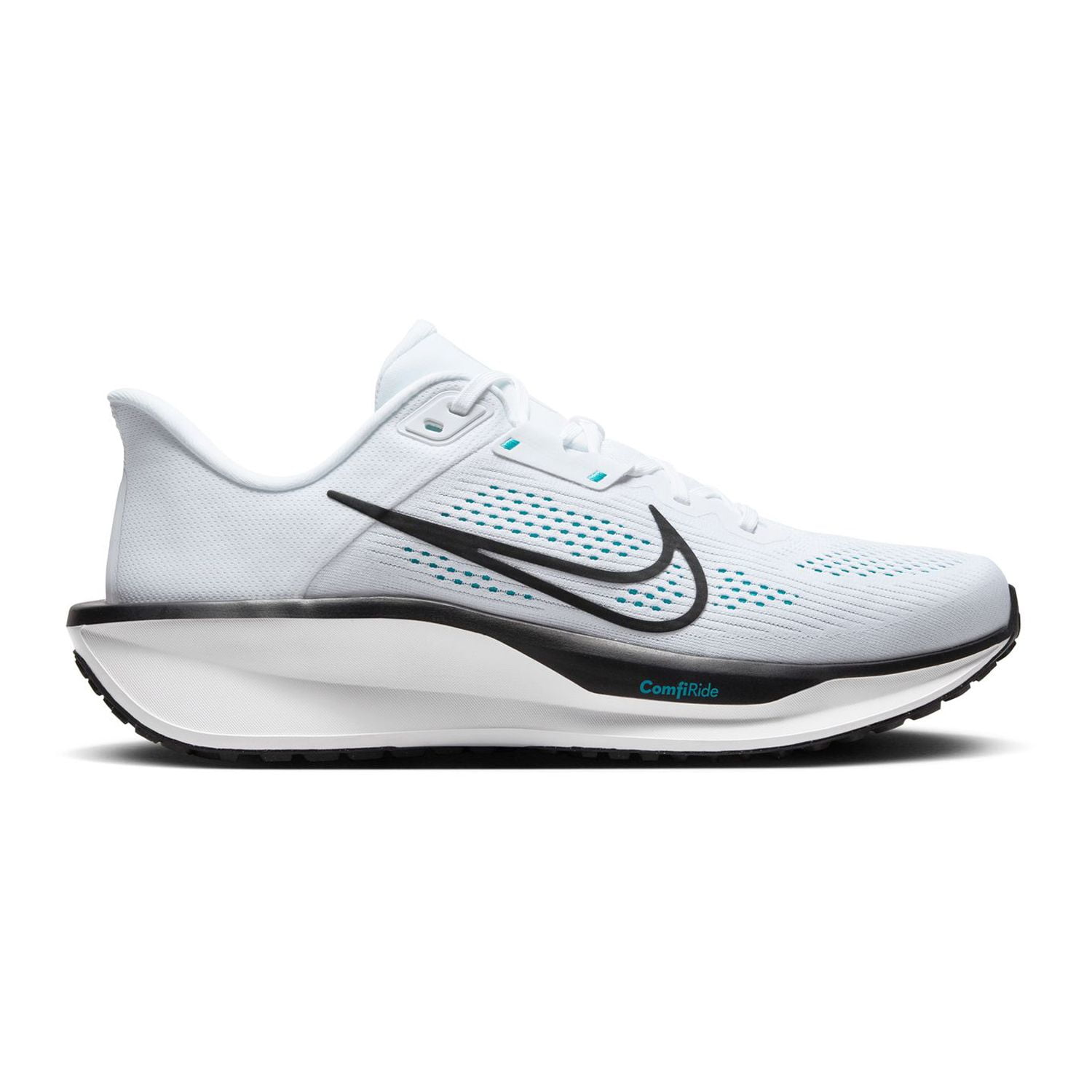 Nike Quest 6 Men's Road Running Shoes Color: White Black Cactus Size ...