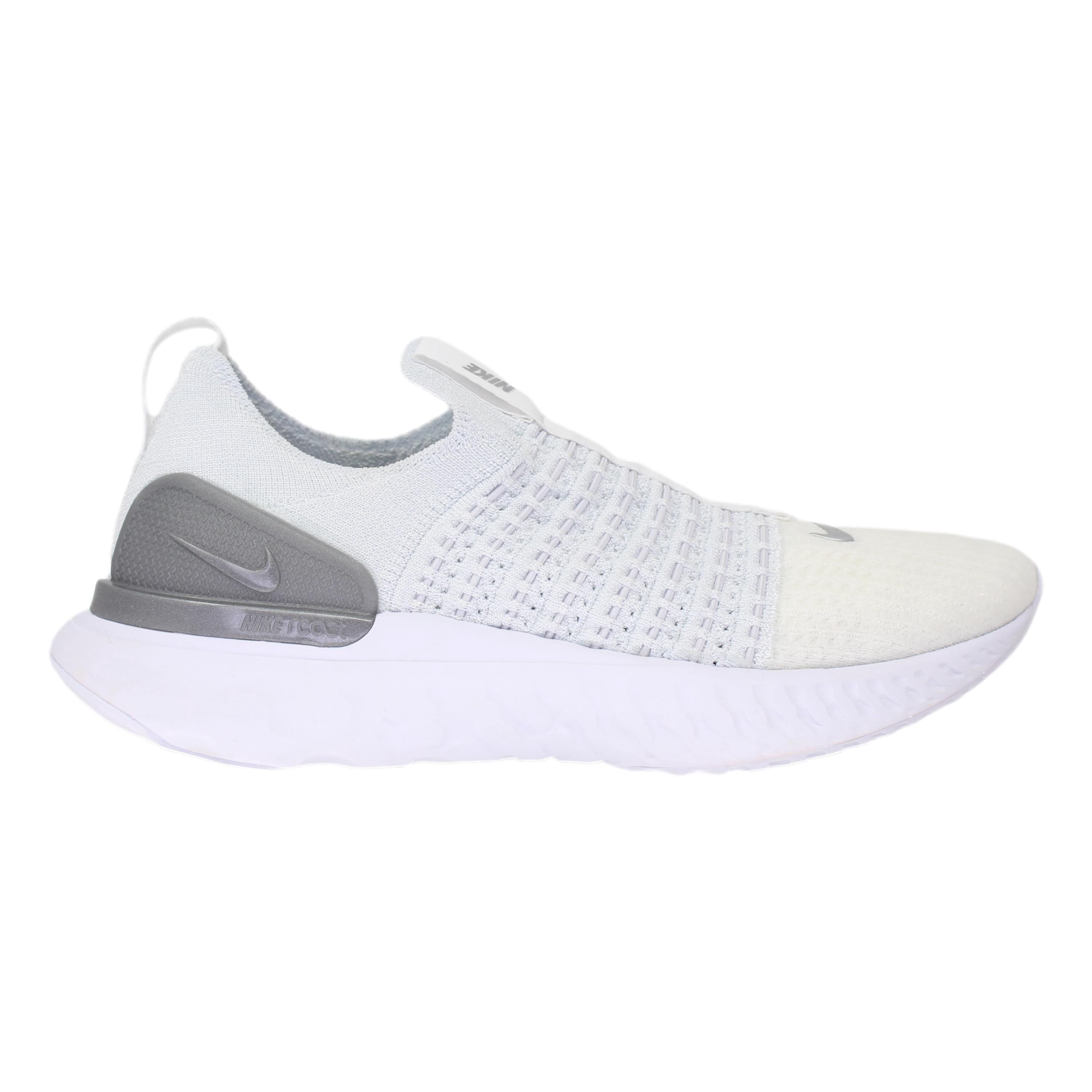 Nike React Phantom Run FK 2 True White/Metallic Silver CJ0280-100 Women ...