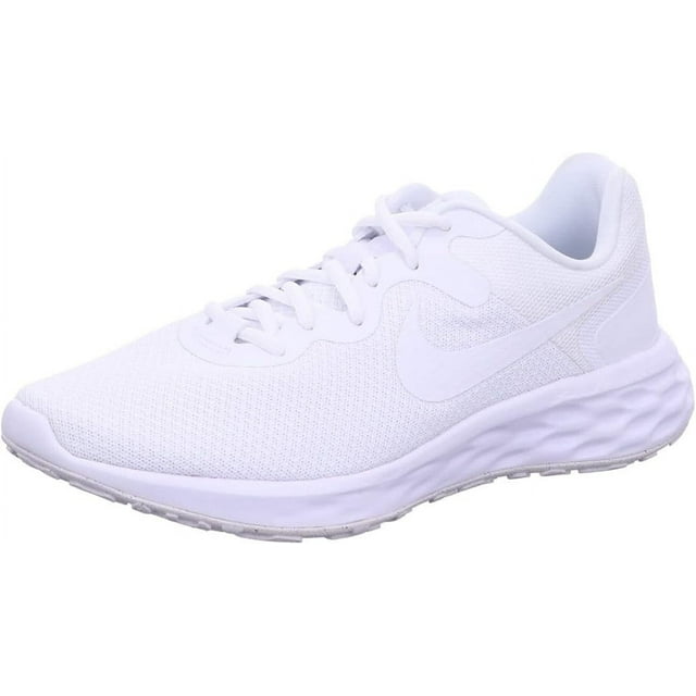 Nike Revolution 6 Men's Sports Road Running Shoes, Low Top, White ...