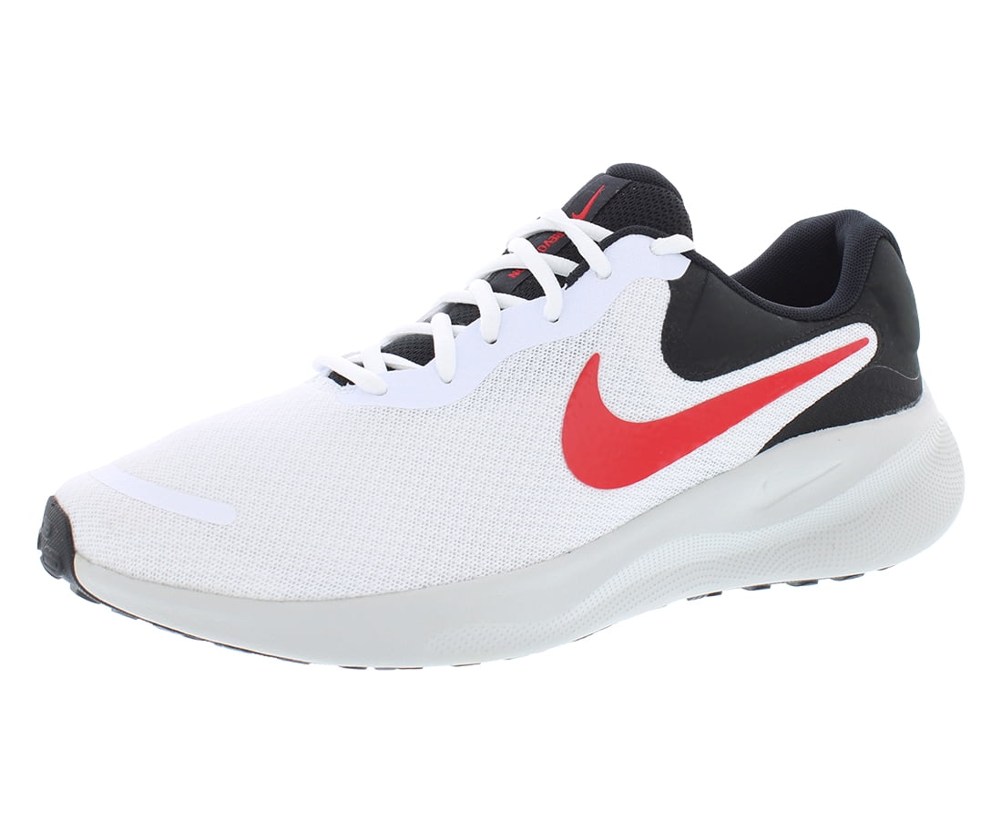 Nike Revolution 7 Men's Size 13 White Red Black Athletic Shoes FB2207 ...