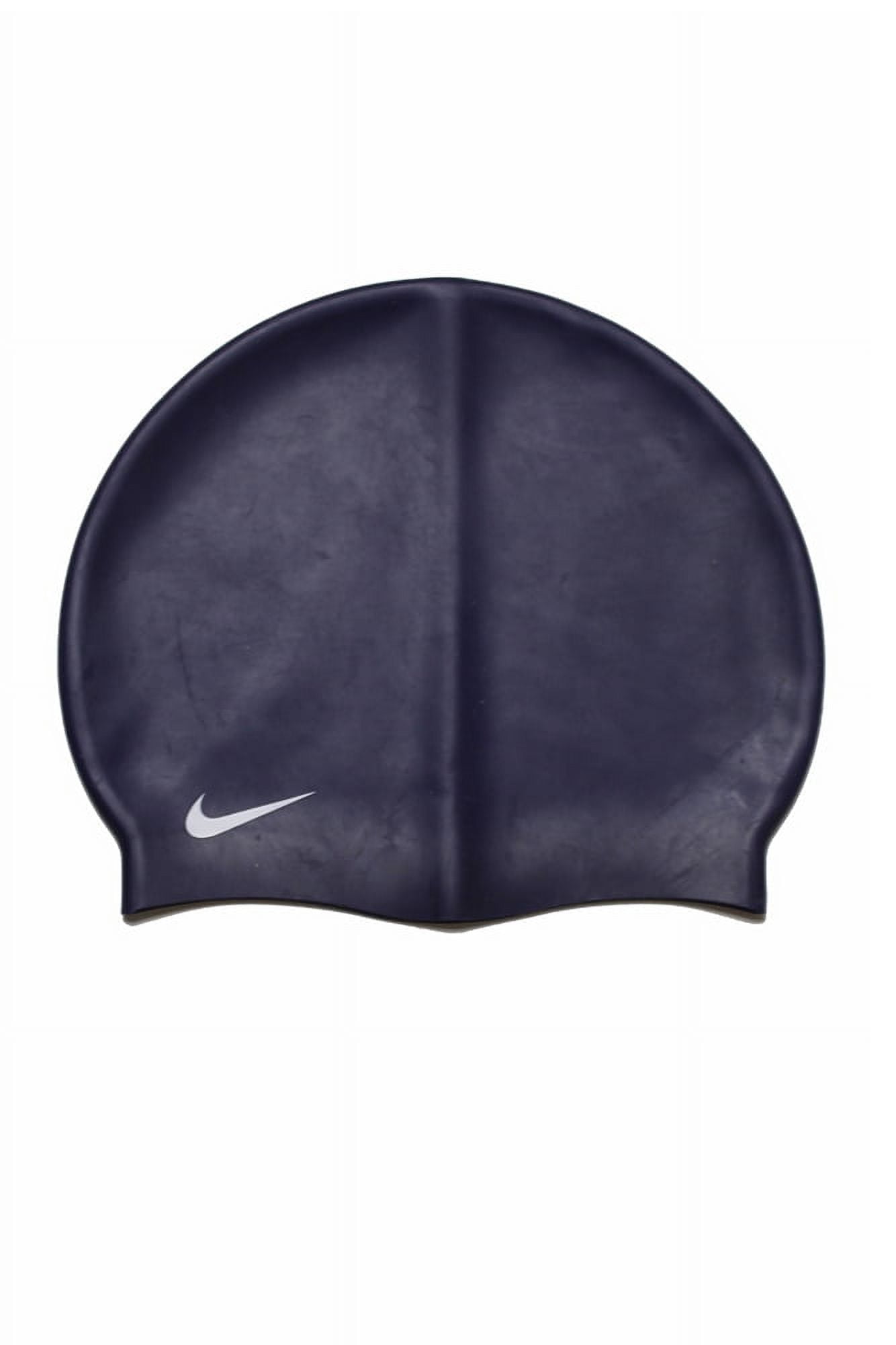 Nike Solid Silicone Swim Cap - Walmart.com
