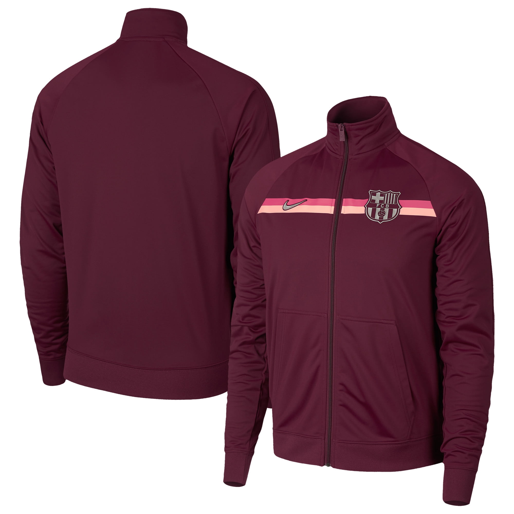 Nike Sportswear FC Barcelona Jacket 2018/2019 Maroon Medium - Walmart.com