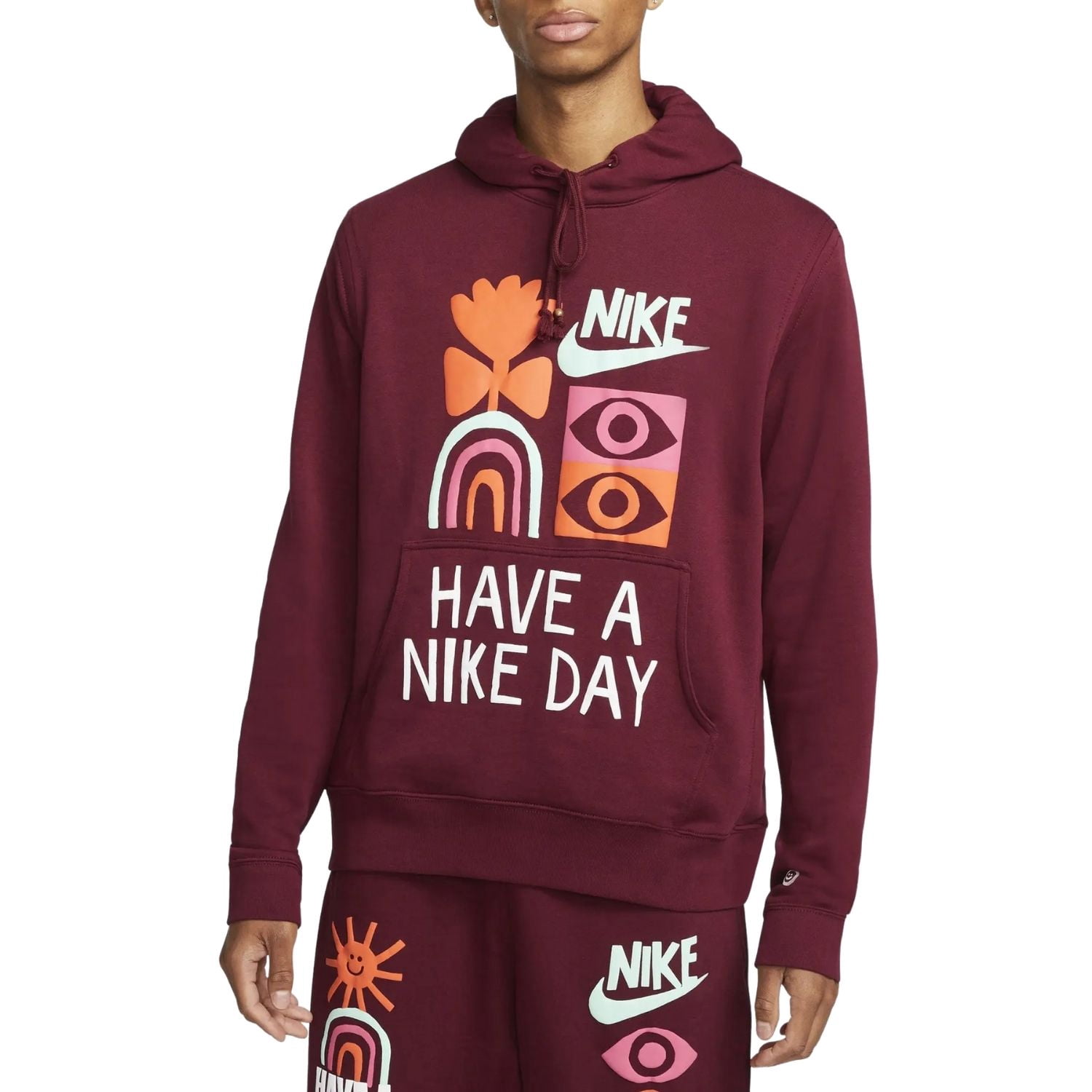 Nike Sportswear French Terry Pullover Hoodie Mens Style : Dq4171 ...