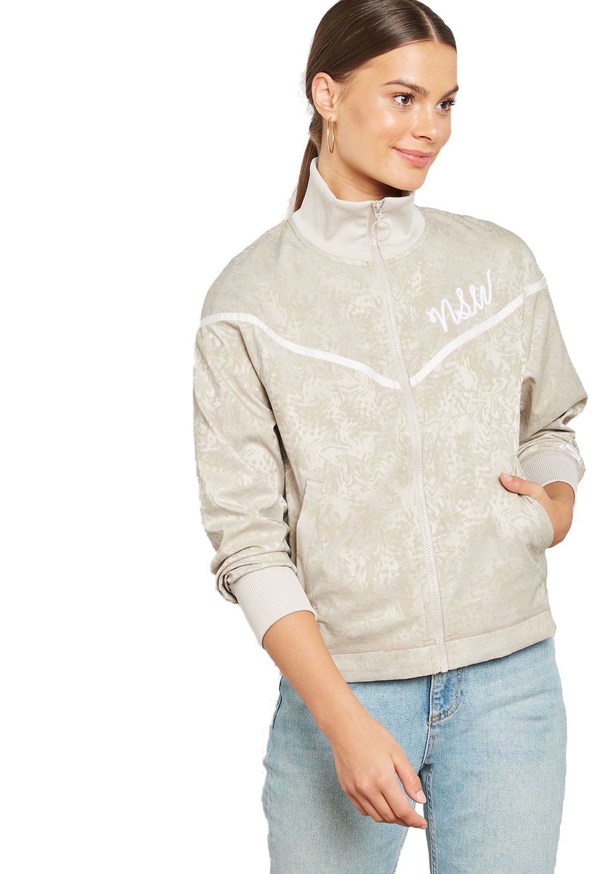 Nike Sportswear Phantom/White NSW Track Jacket - XL - Walmart.com