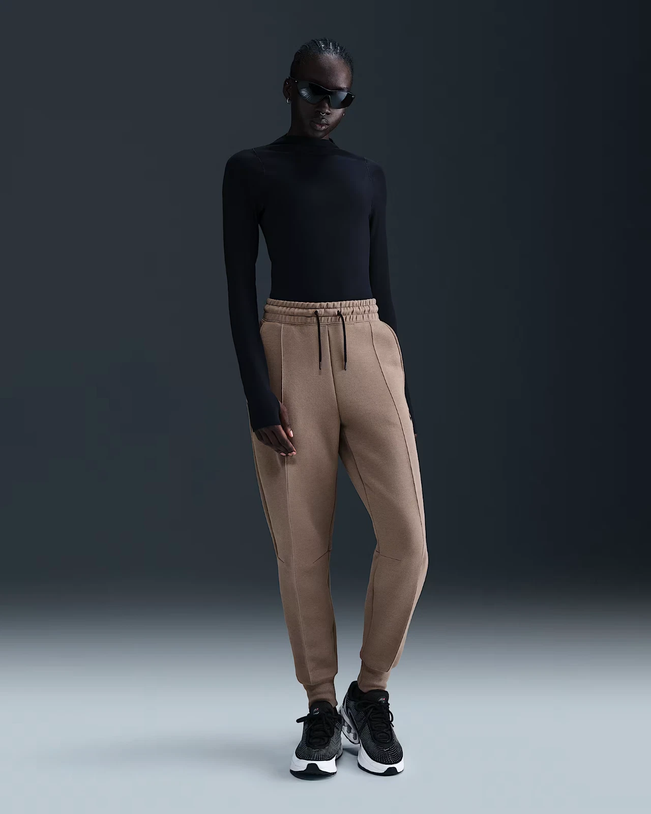 Nike Sportswear TECH Fleece (FB8330-233, Mink Brown/Black) Size XX ...