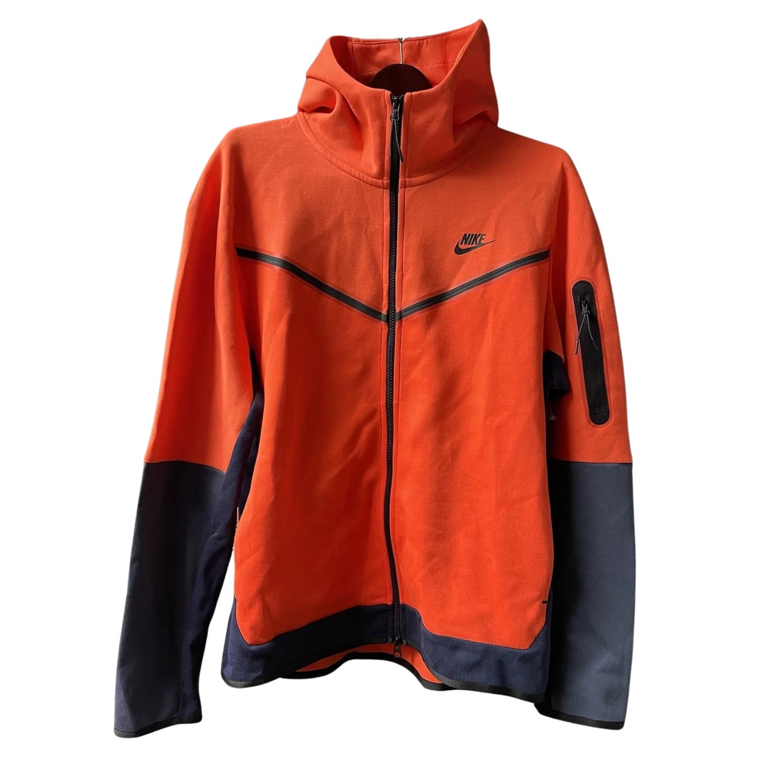 Nike Sportswear Tech Fleece Full-Zip HoodieOrange/Blue/Black - Walmart.com