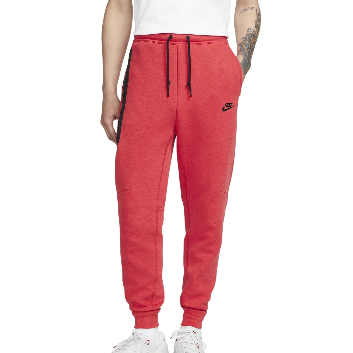 Nike Sportswear Tech Fleece Jogger Pants Red/Black FB8002-672 Men's ...