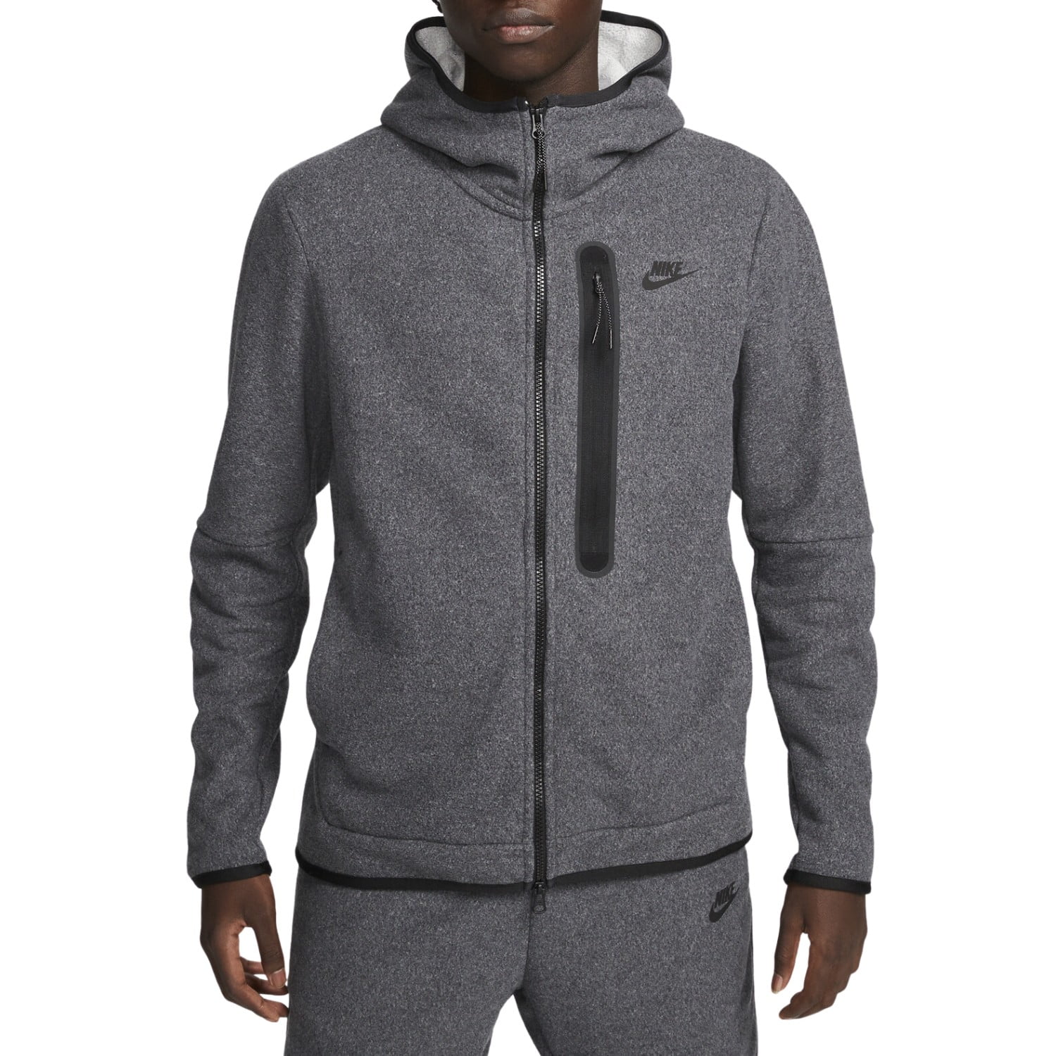 Nike Sportswear Tech Fleece Men S Full-zip Winterized Hoodie Mens Style ...