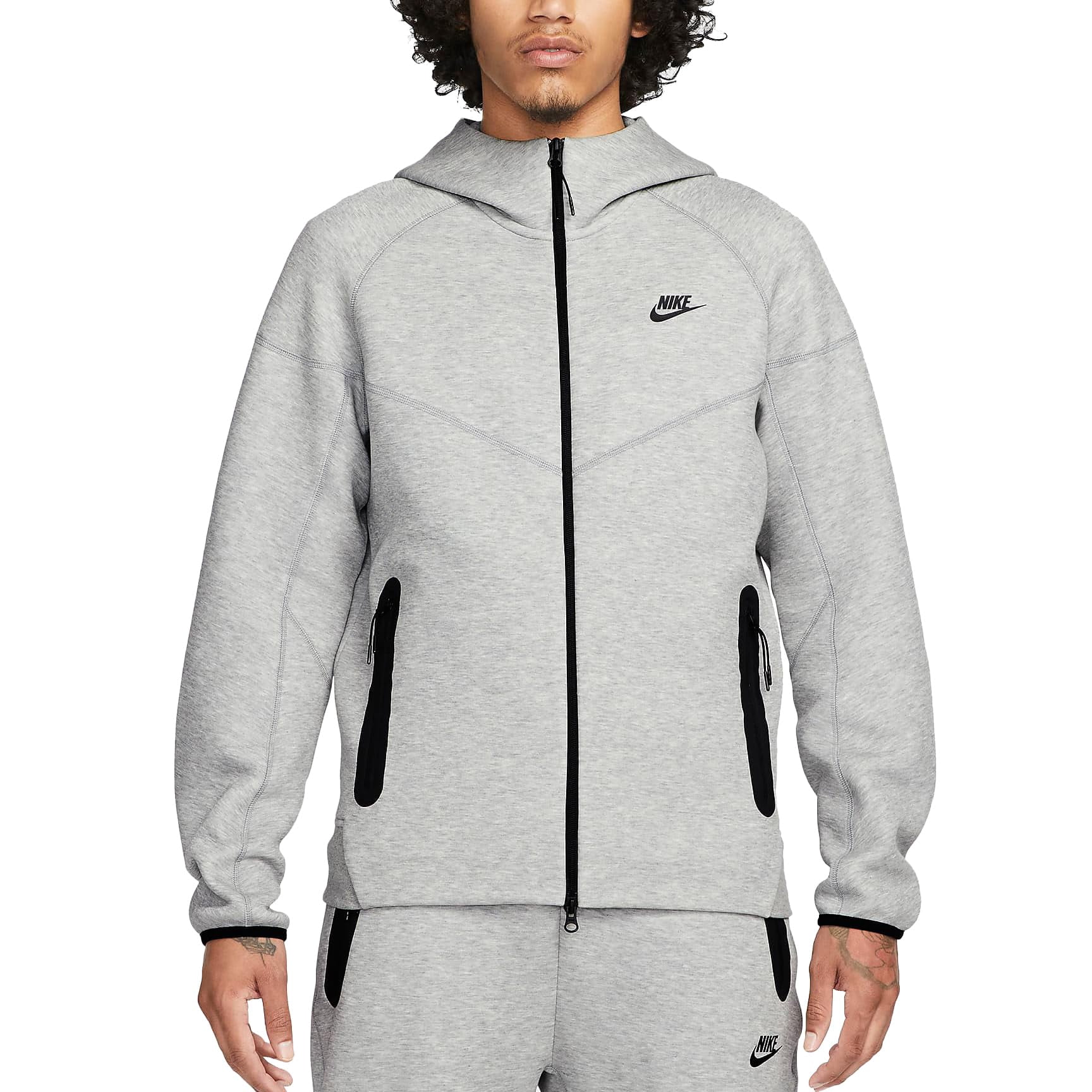 Nike Sportswear Tech Fleece Windrunner FB7921-063 Men's Full-Zip Hoodie ...