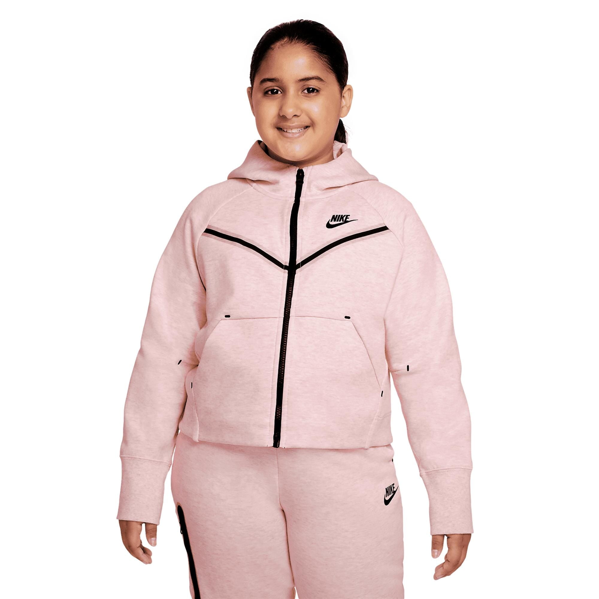 Nike Sportswear Tech Fleece Windrunner Pink Foam/Heather/Black DD9154 ...