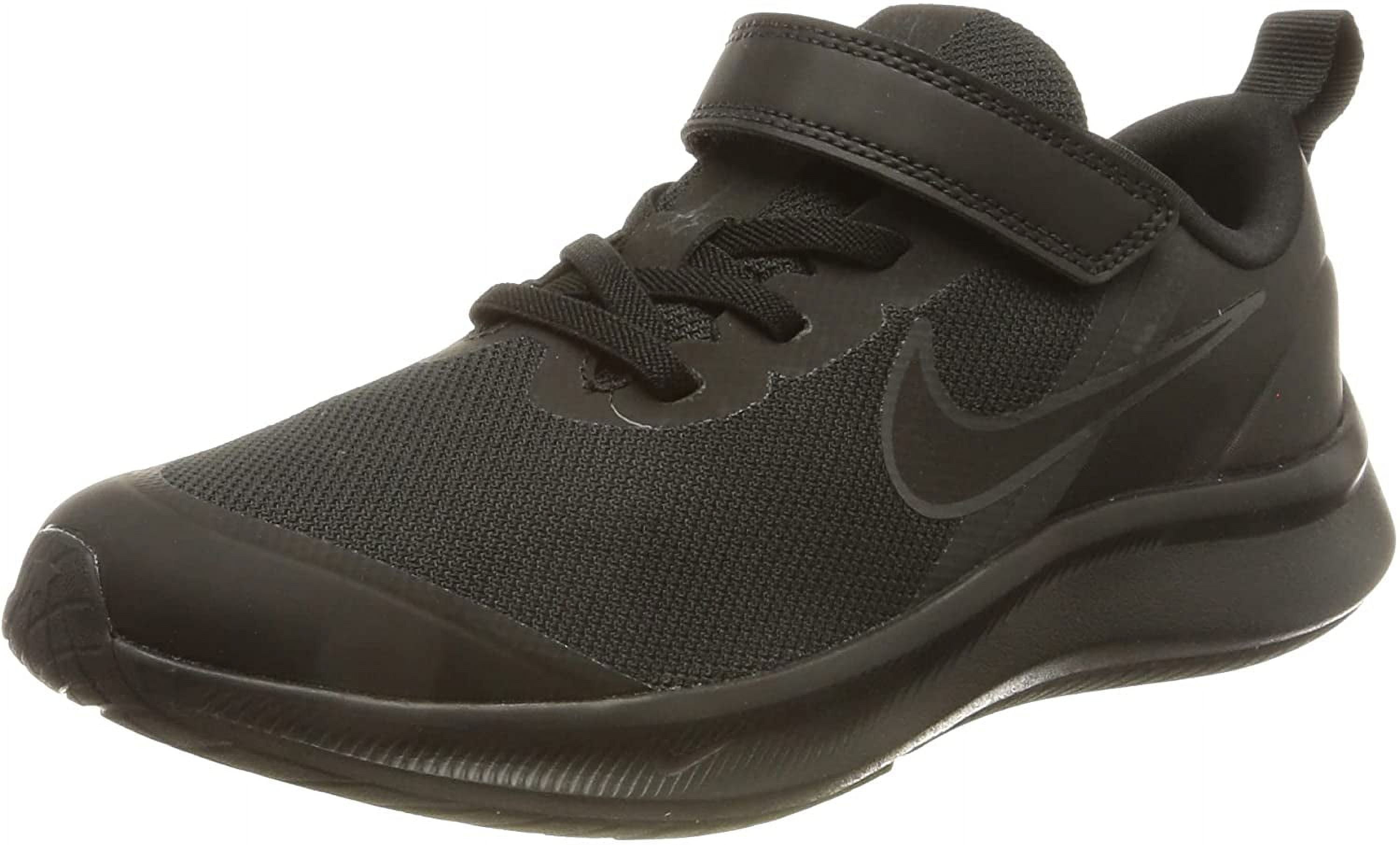 Nike Star Runner 3 DA2776-001 Kids Black Smoke Gray Running Sneaker ...