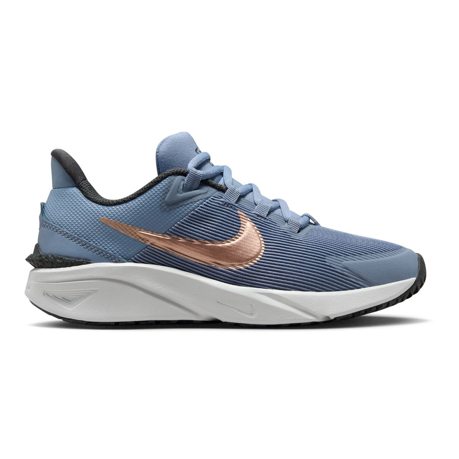 Nike Star Runner 4 Big Kids' Road Running Shoes Color: Ashen Slate Navy ...