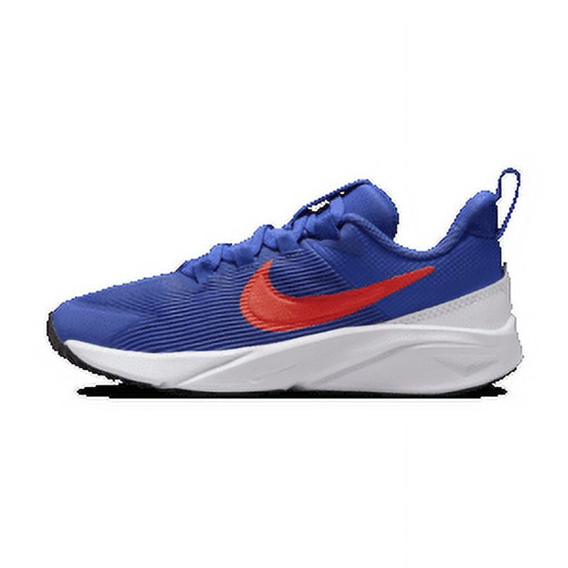 Nike Star Runner 4 Little Kids' Shoes Color: Astronomy Blue/White/Total ...