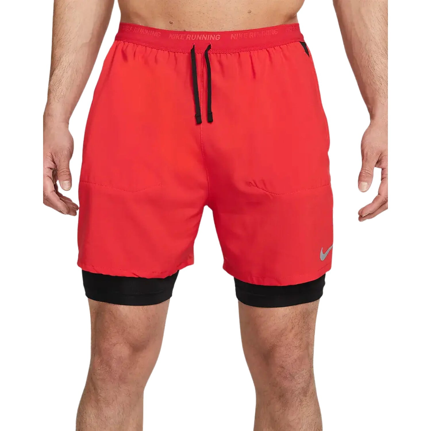Nike Stride Dri-fit 5" Hybrid Running Shorts Mens Style : Dm4757 ...