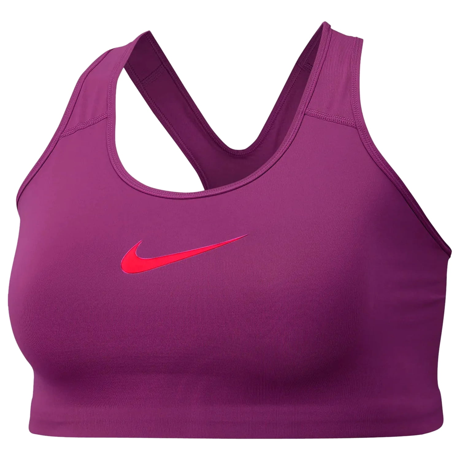 Nike Swoosh Medium-support Non-padded Sports Bra (Plus Size) Womens ...