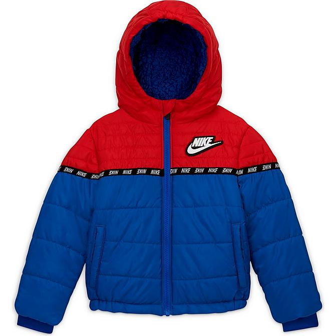 Nike Toddler Boys Sportswear Taped Colorblock Puffer Jacket,Game Royal ...