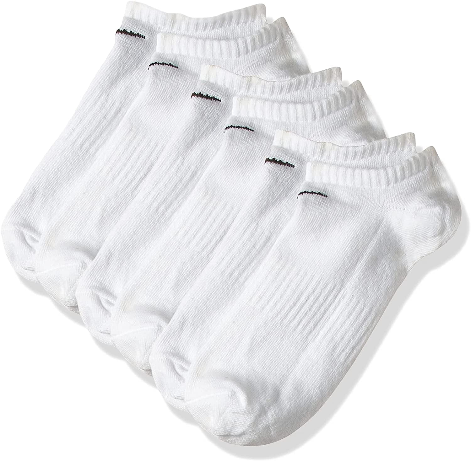 Nike Unisex Everyday Lightweight No Show 3 Pack Socks - Walmart.com