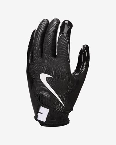 Nike Vapor Jet 8.0 Football Gloves Black/Black/Black/White, Small ...