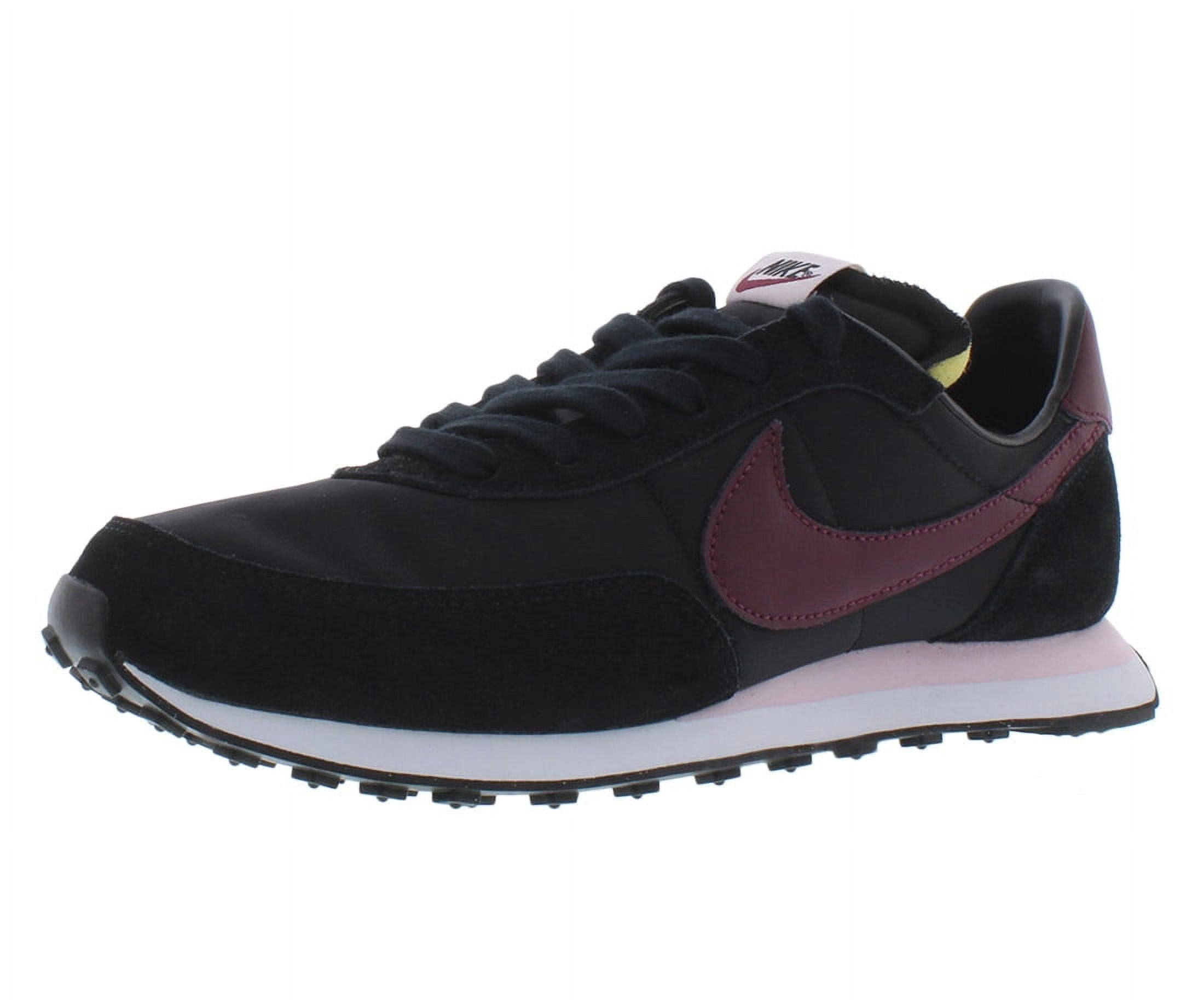 Nike Waffle Trainer 2 Girls Shoes Size 6, Color: Black/Maroon/White ...