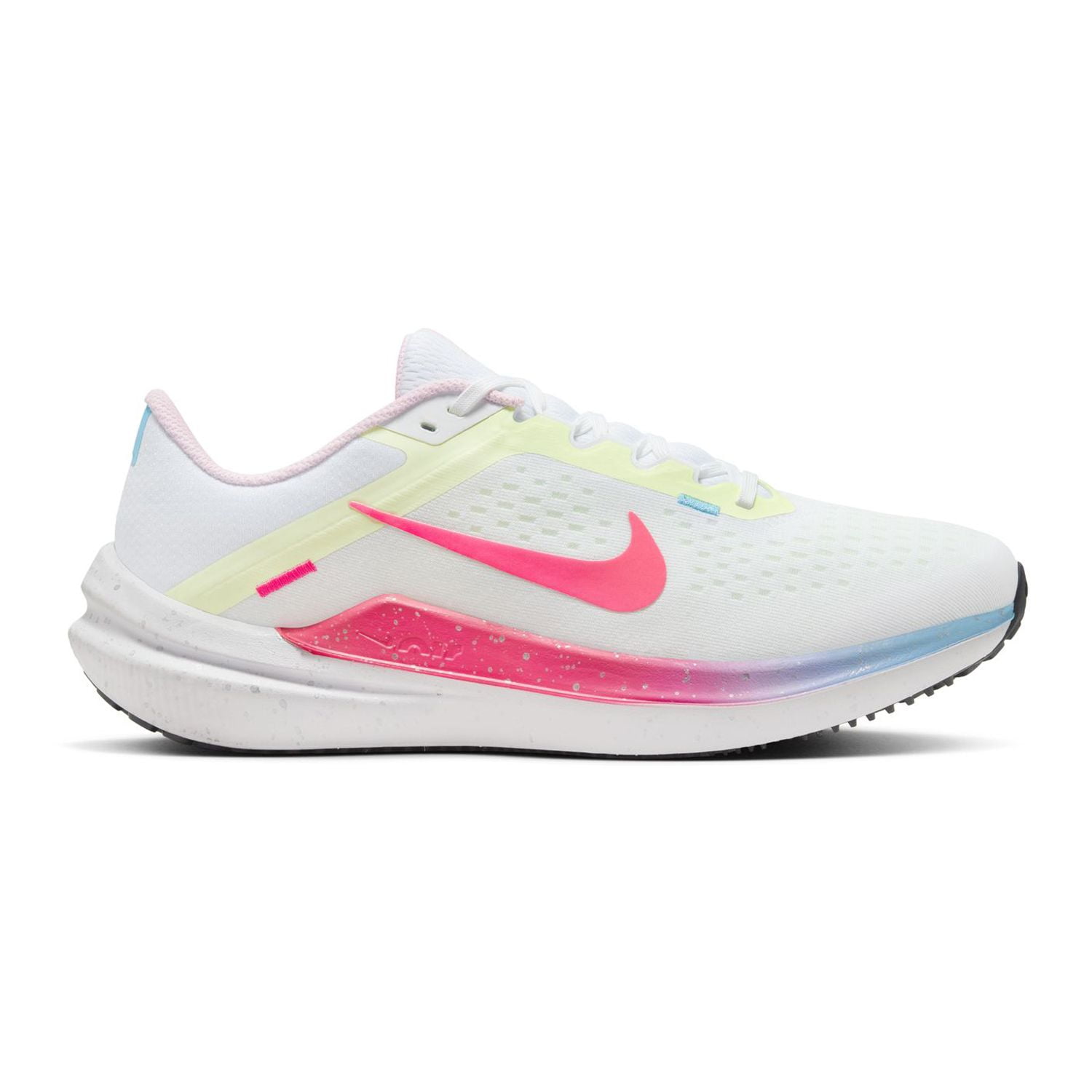 Nike Winflo 10 Women's Road Running Shoes Color: White Hyper Pink Size ...