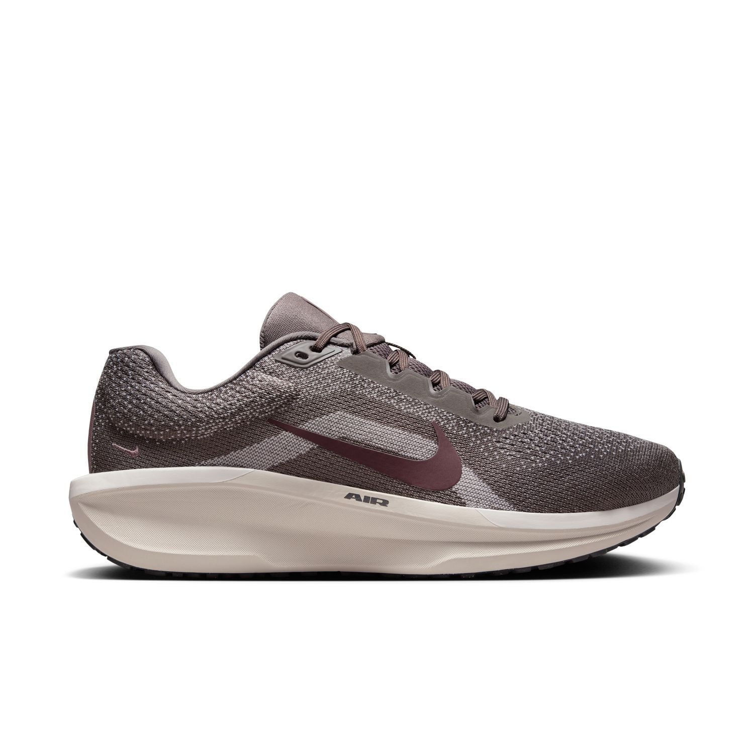 Nike Winflo 11 Men's Road Running Shoes Color: Cave Stone Burgundy Size ...